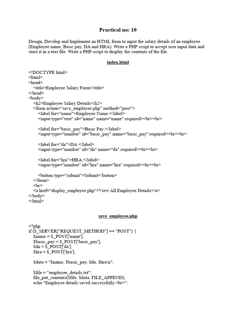 web10 to 12 Mark-up | PDF | Php | Computing