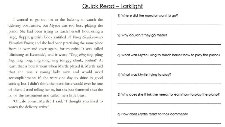 Larklight | PDF