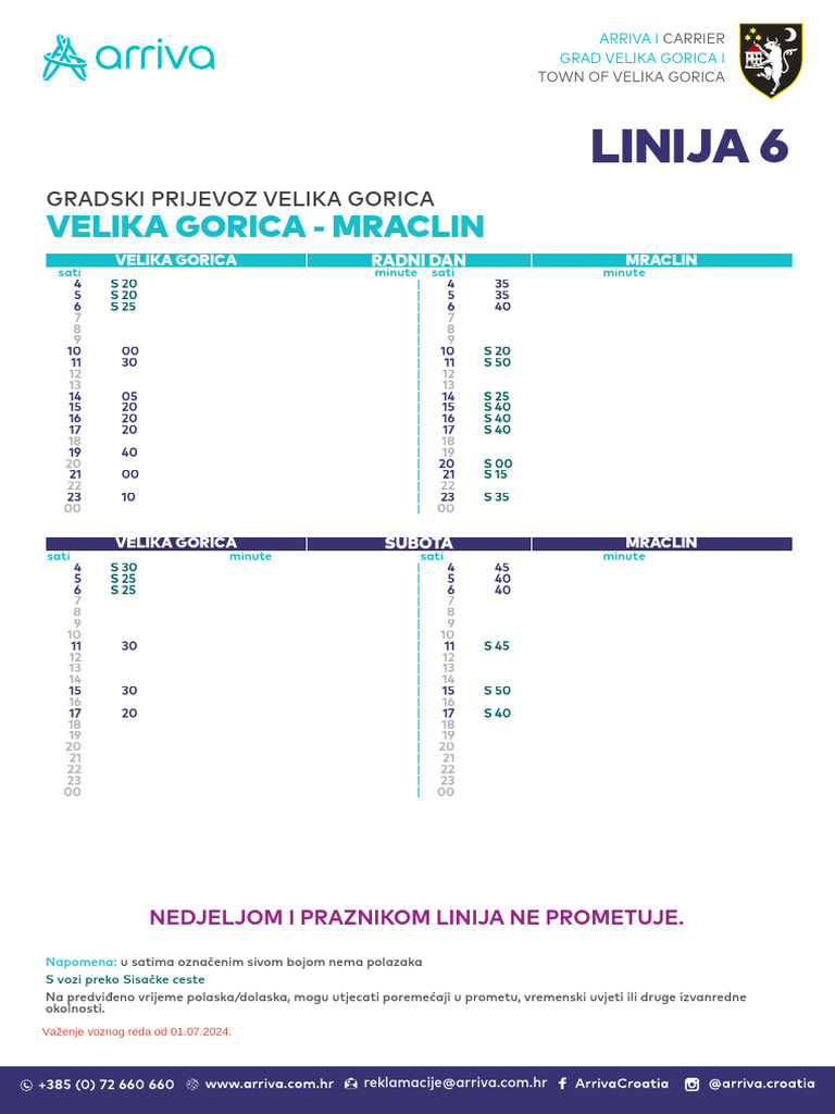 Arriva vg6 Web | PDF