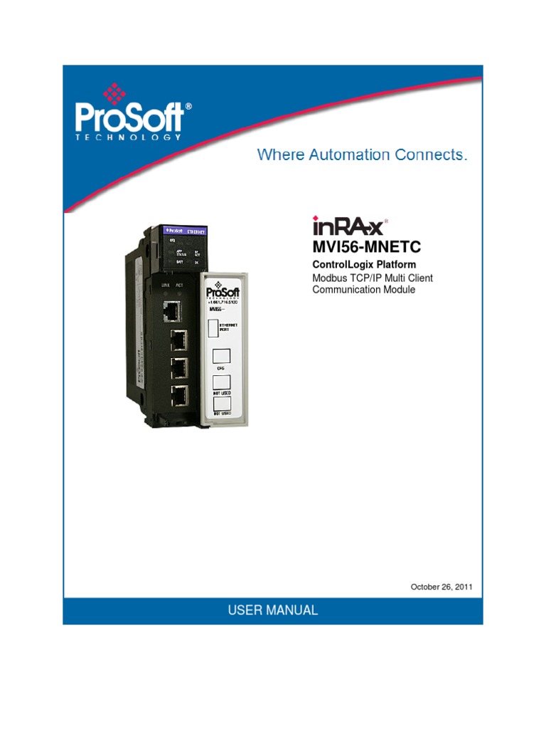 Mvi56 Mnetc User Manual | PDF | Pointer (Computer Programming) | Transmission Control Protocol