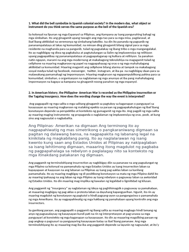 Final Exam in Riph | PDF