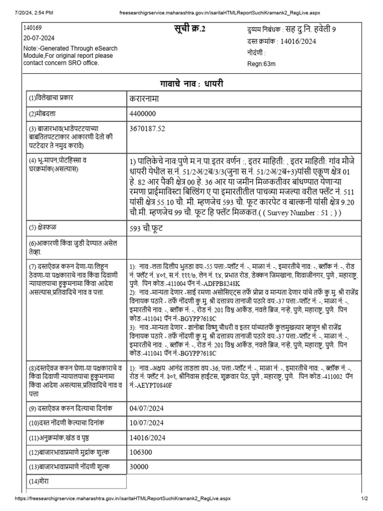 Index-II Sample-4 | PDF