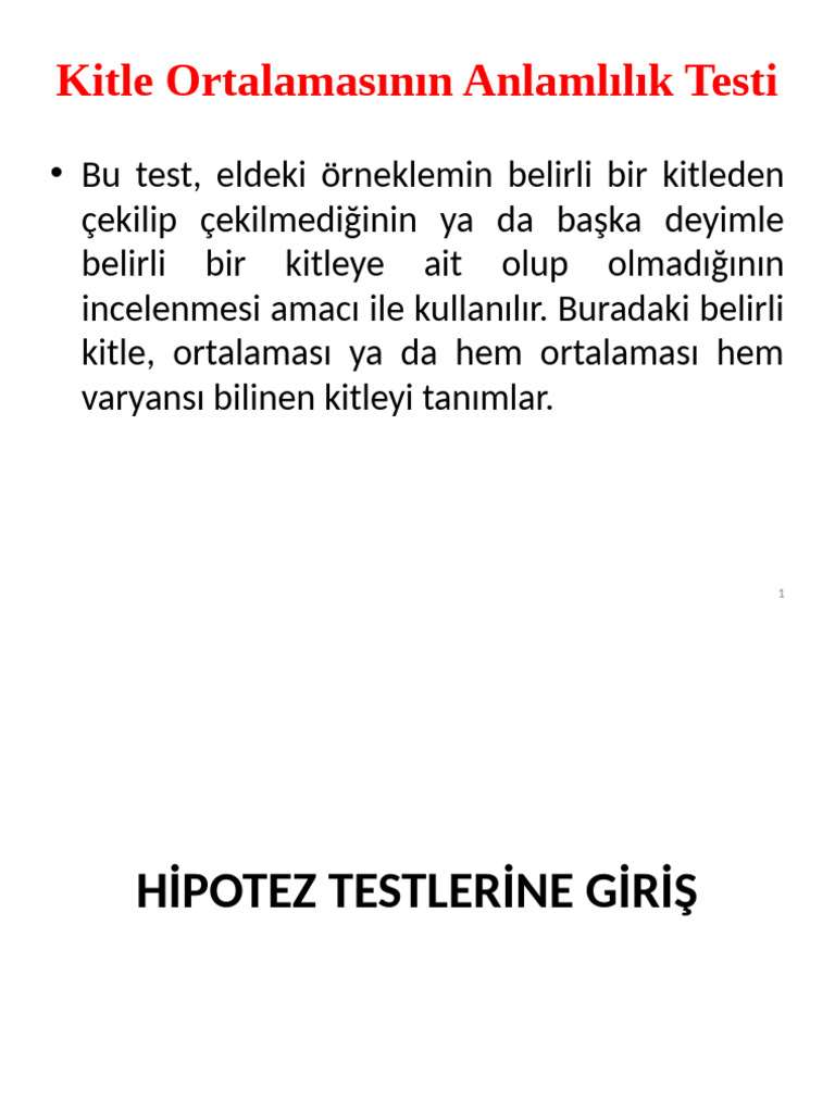 Hipotez Giris | PDF