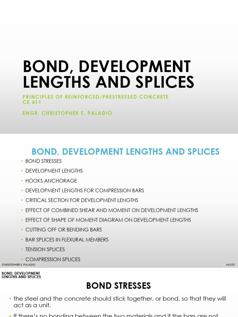 lecture-4-reinforced-concrete-bond-development-length-1 | PDF | Beam ...