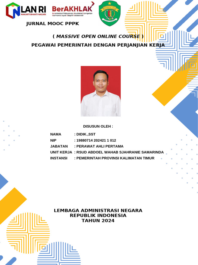 Jurnal Mooc PPPK 2024 | PDF