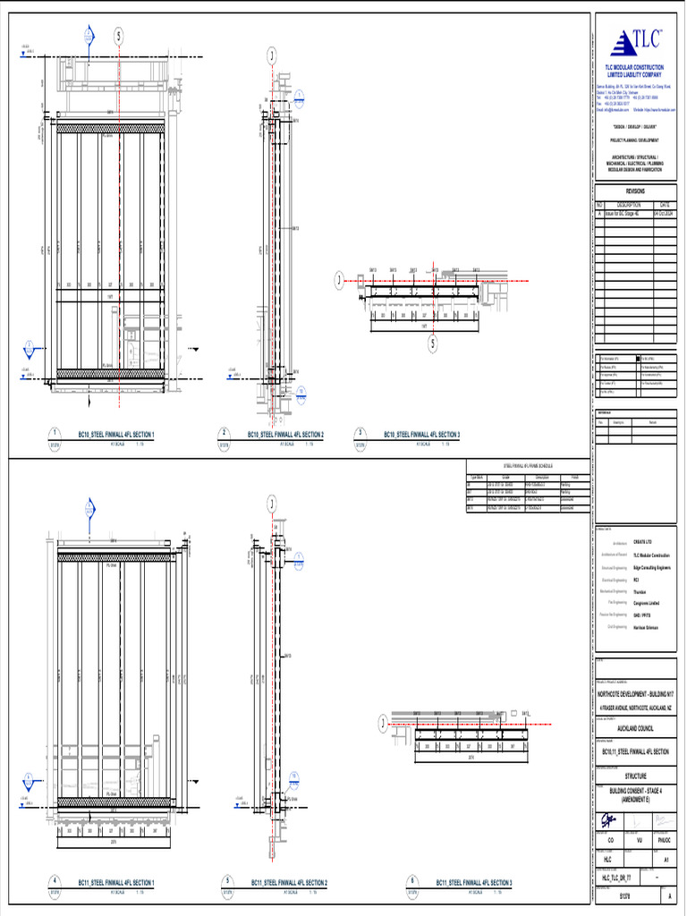 HLC - TLC - DR - 77-S1378-BC10,11 - STEEL FINWALL 4FL SECTION-Rev-A ...