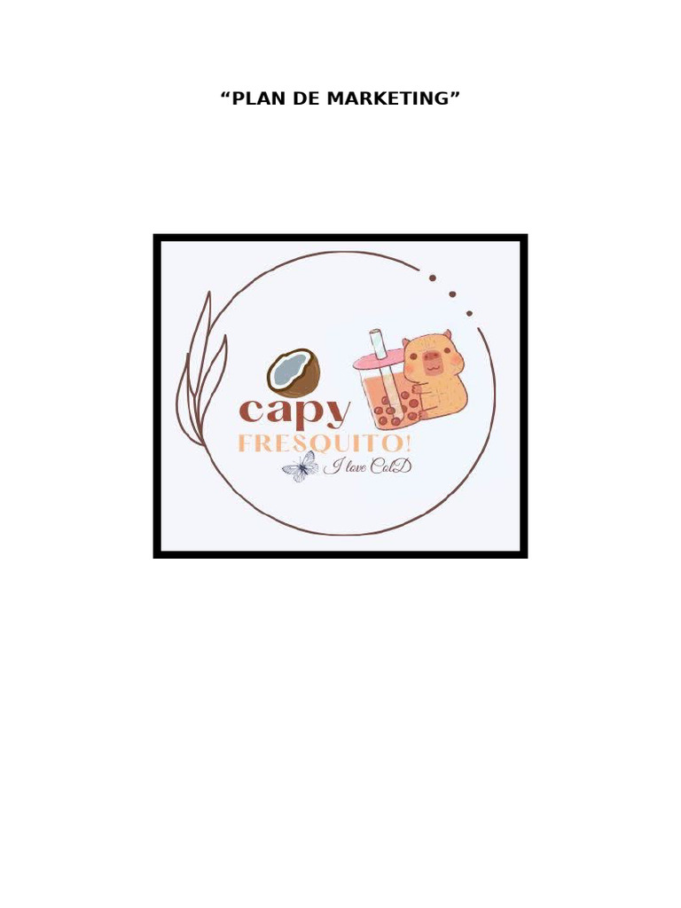 Capy FRESQUITO-Marketingdocx | PDF | Marketing | Mercado (economía)