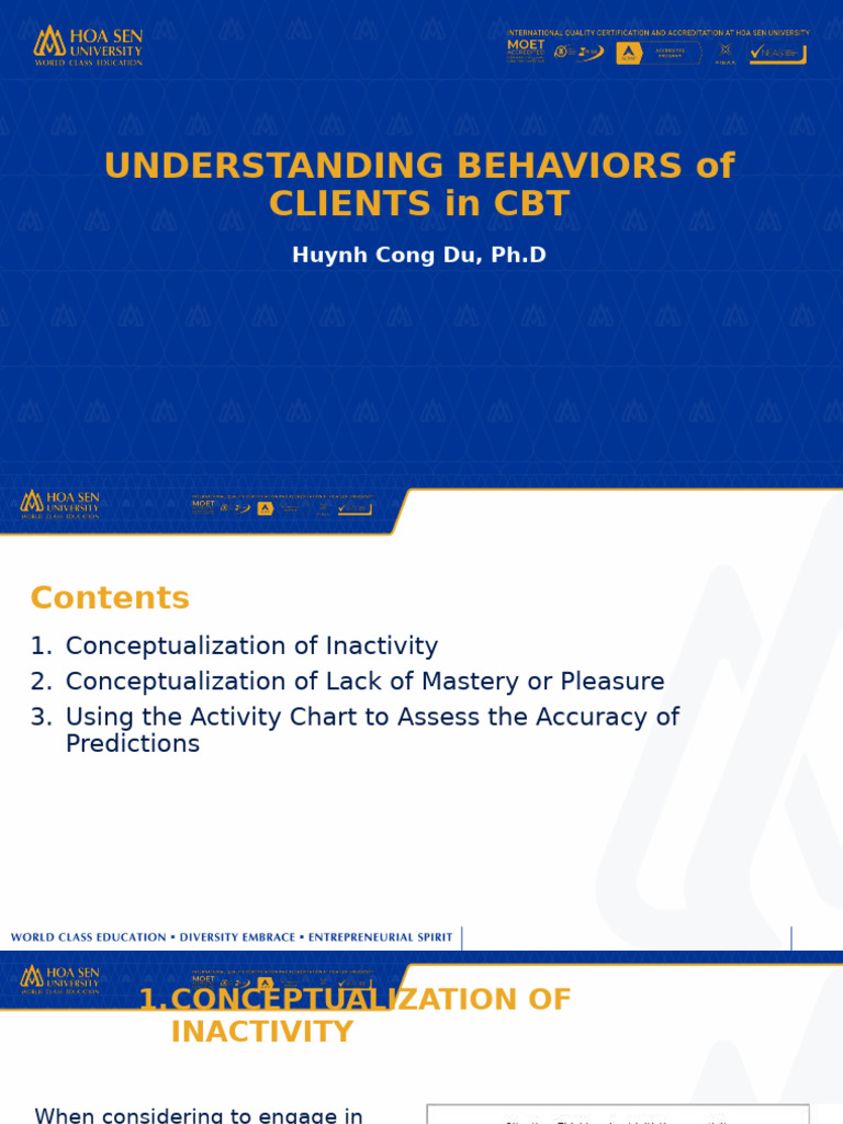 Undestanding Behavior of Clients | PDF | Thought | Pleasure