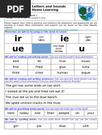 RWI Sound Mat for Phonics Practice | PDF