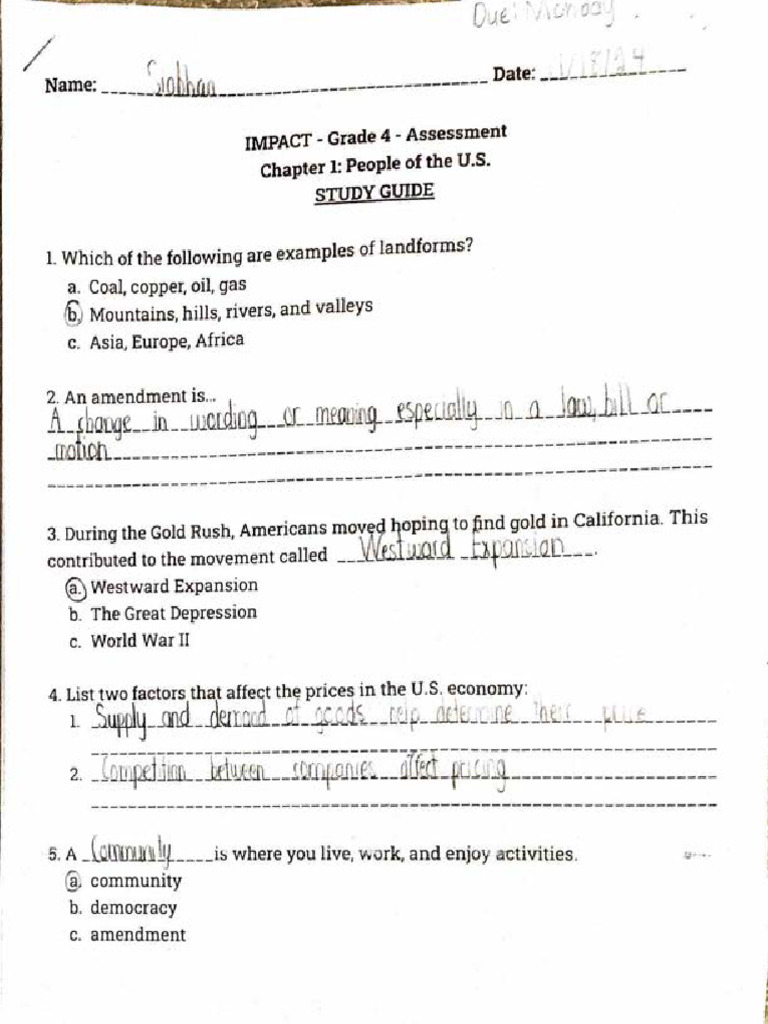 Study Guide-social Studies | PDF | Political Science