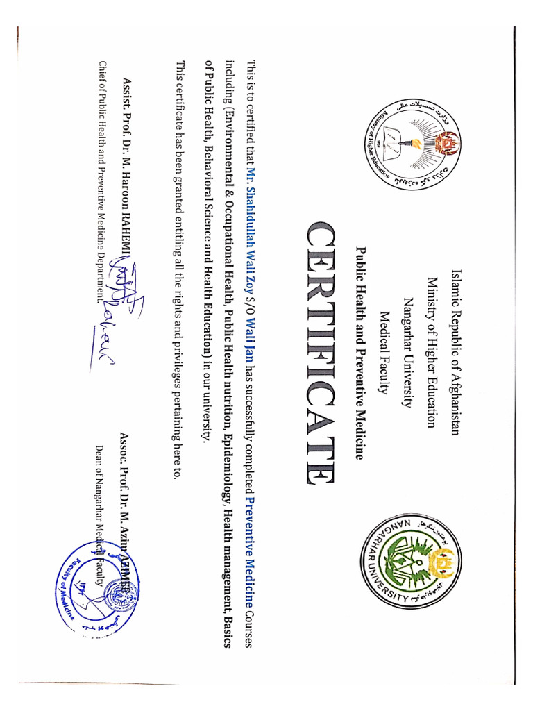 Certif e Cate | PDF