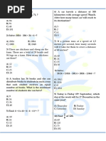 MOEMS Division E Practice Packet 2022-2023 | PDF | Mathematics | Number Theory