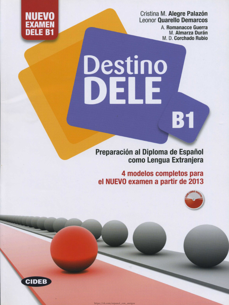 Destino DELE B1 Libro Alumno 8 | PDF