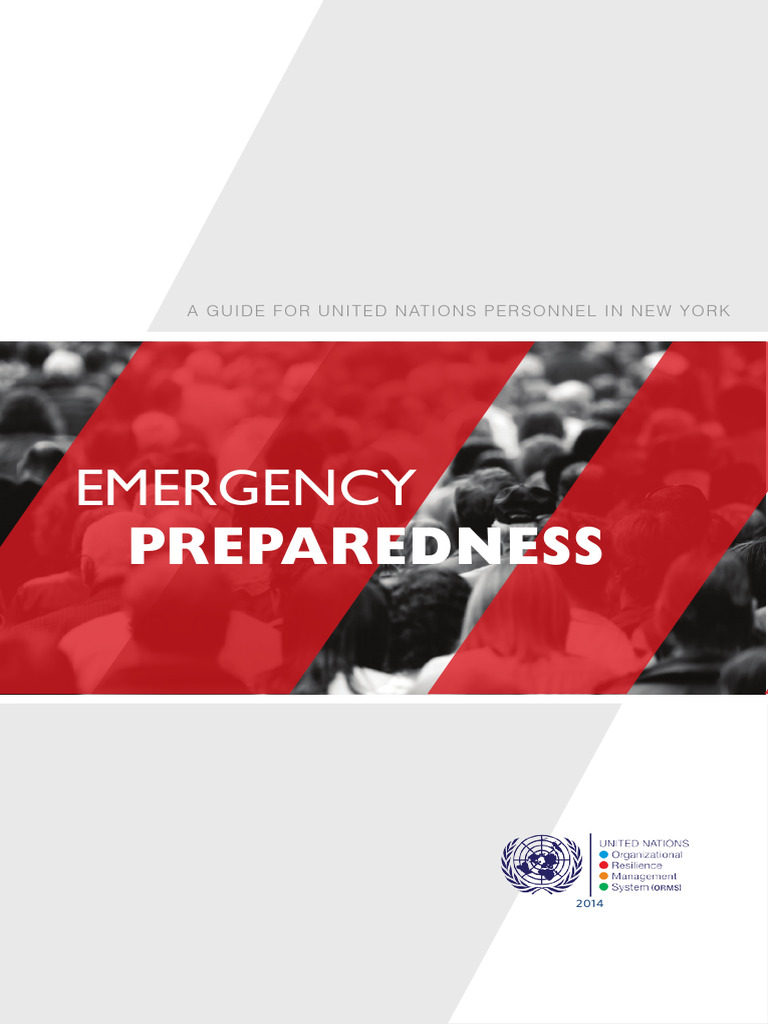 UN Emergency Preparedness Guide 2014 | PDF | Emergency Management ...