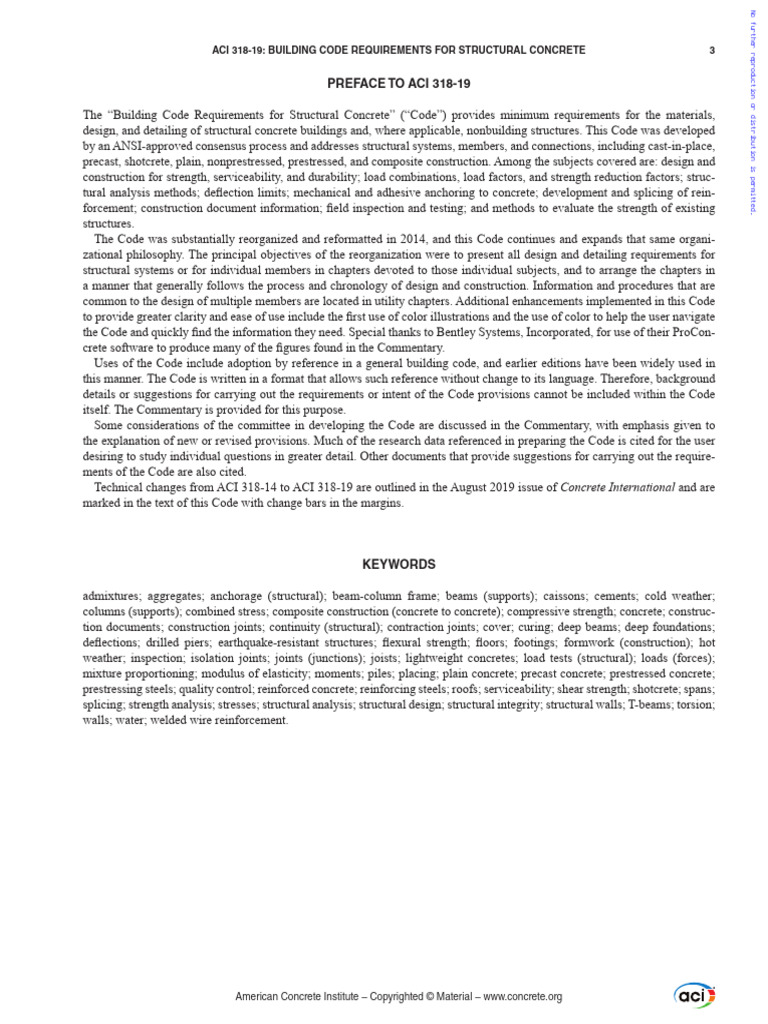 Aci 318M-19 Si - 5 | PDF | Concrete | Deep Foundation