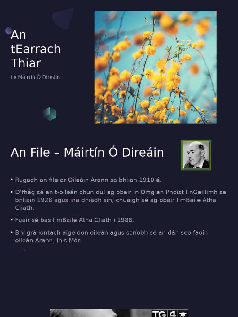 An TEarrach Thiar | PDF