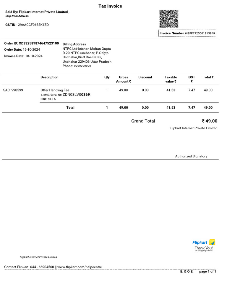 Projector Bill | PDF | Computer Hardware | Computing