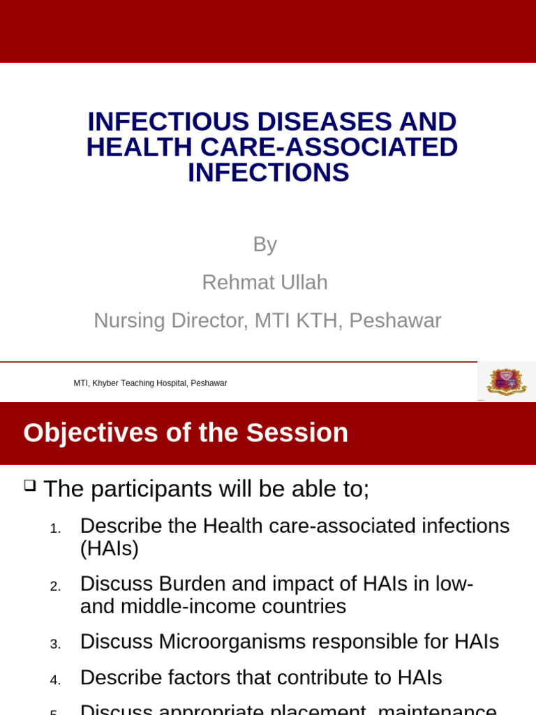 2.1 Infectious Diseases and Health Care-Associated Infections | PDF ...