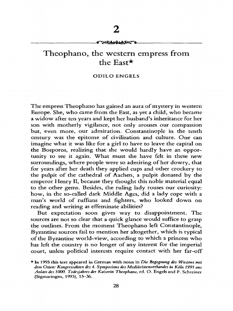 498296805 Davids Ed the Empress Theophano Byzantium and the West at the Turn of the First ...