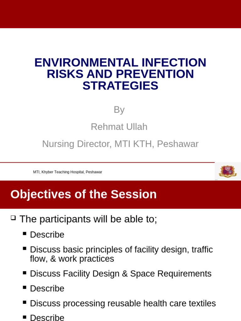 2.5 Environmental Infection Risks and Prevention Strategies | PDF ...