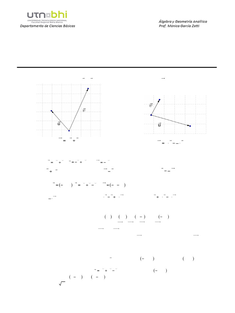 03 - TP3. Vectores | PDF | Vector Euclidiano | Velocidad