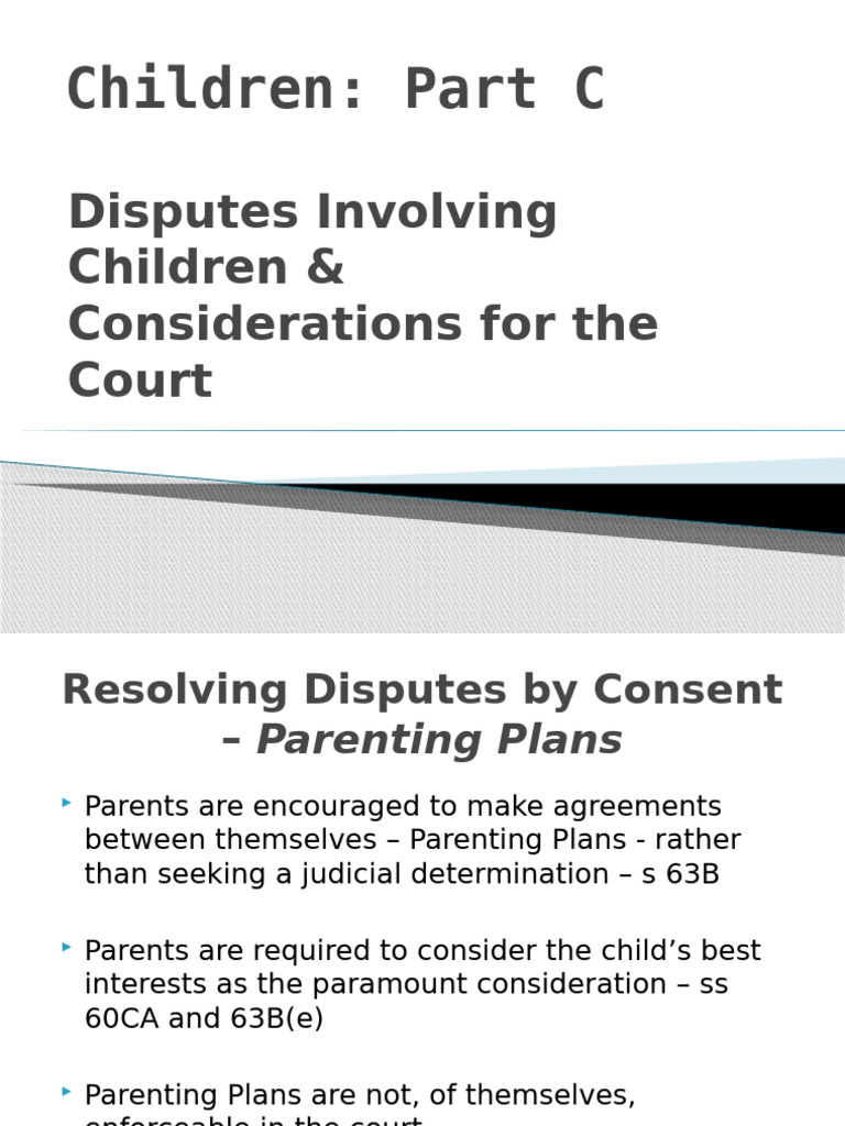 Lecture 4 - JWTC Final | PDF | Best Interests | Marriage