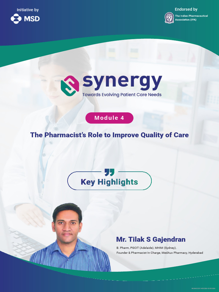 Synergy Module 4 Summary Booklet | PDF