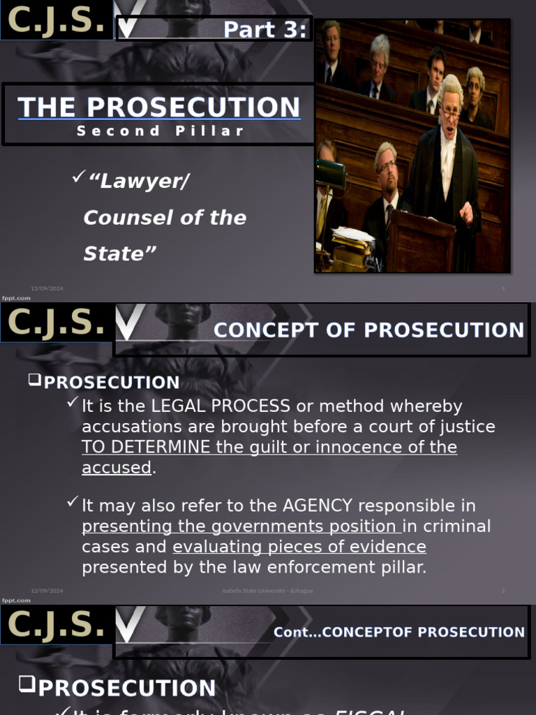 CJS Midterm Coverage | PDF | Prosecutor | Judge
