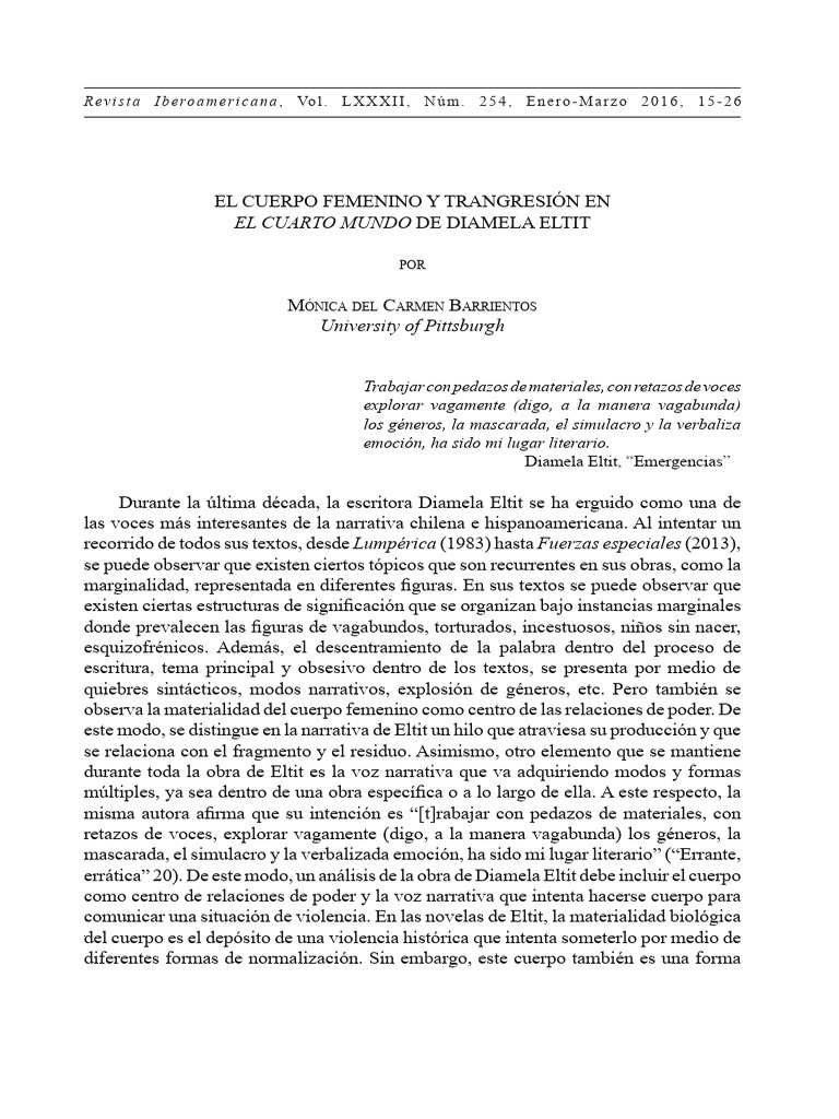 Cuerpo Femenino y Transgresion en El Cua | PDF | Michel Foucault | Sociedad