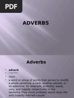 Free Printable Adverb Chart PDF | PDF