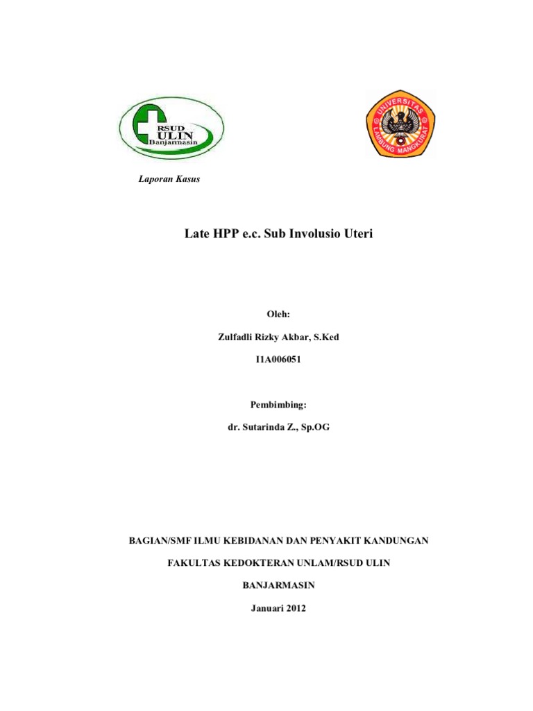 Laporan Kasus HPP | PDF