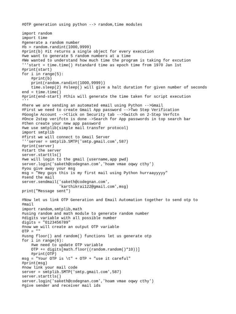 aprial29.py | PDF | File Transfer Protocol | Gmail