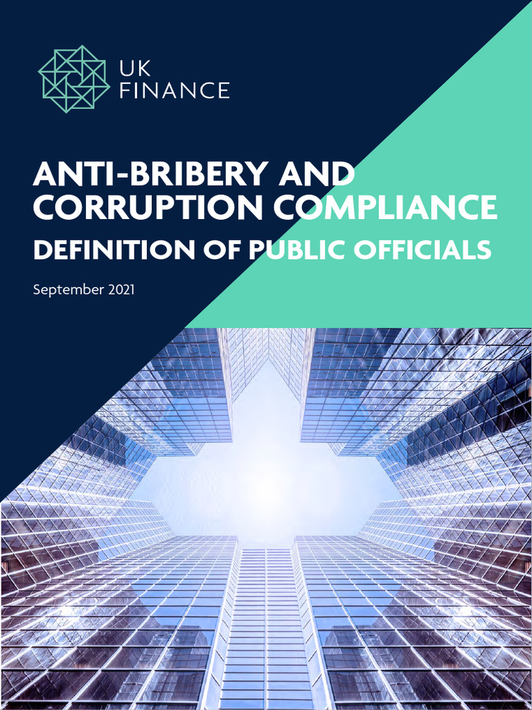 Public Officials in Anti-Bribery Compliance | PDF