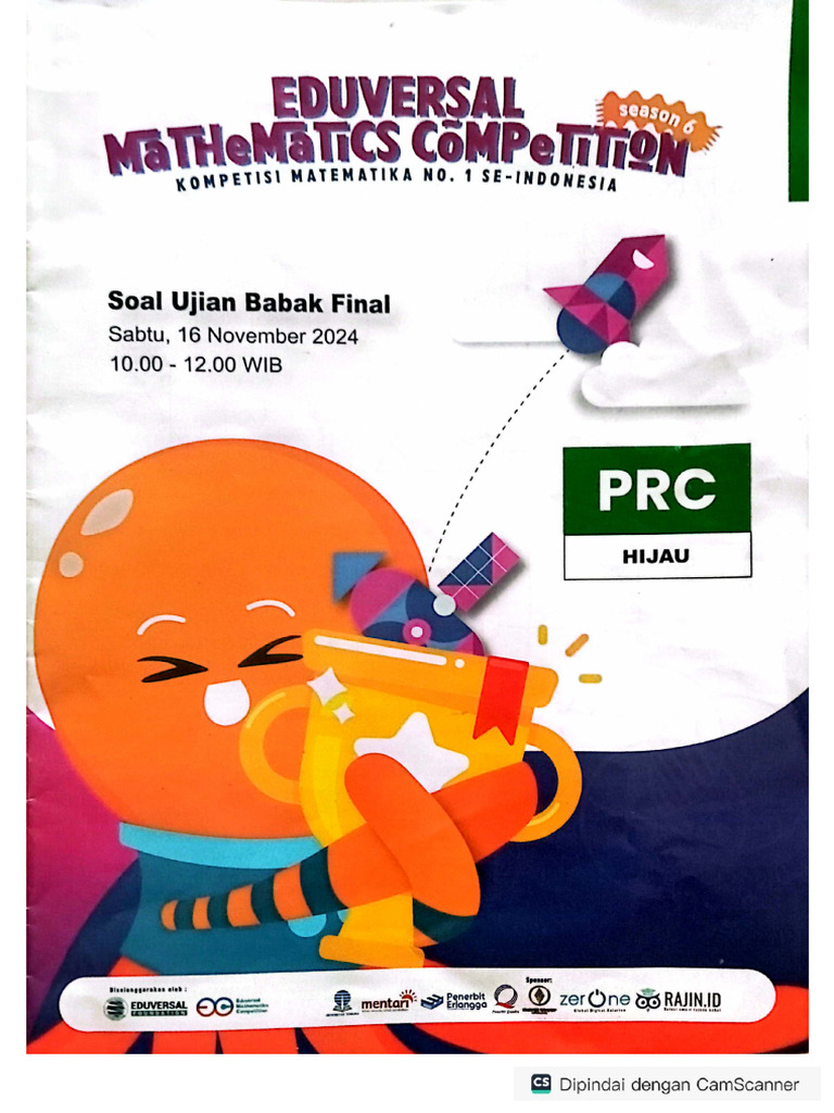 Eduversal Math Competition Season 6 2024 | PDF