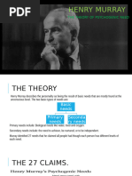 Murray's Theory of Needs Explained | PDF | Personality Psychology ...