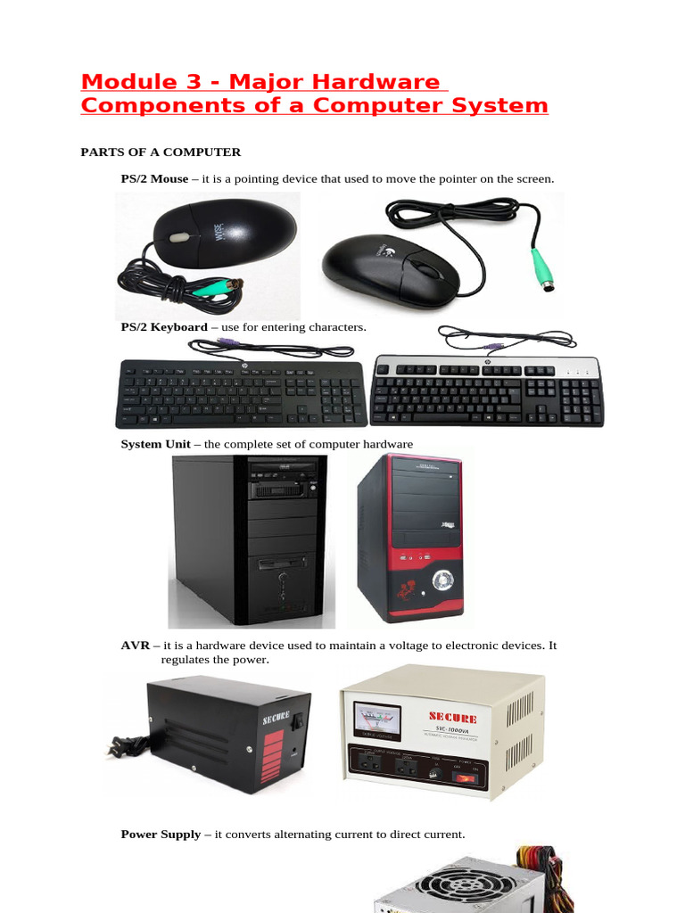 Hardware Pdf Computer Hardware Computer Engineering