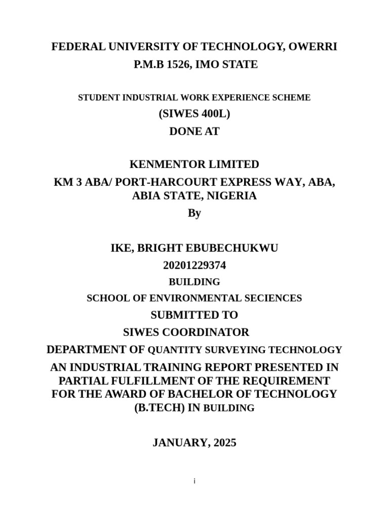 IKE EBUBE BLD PRELIMI PRELIMINARY Corre NEW | PDF