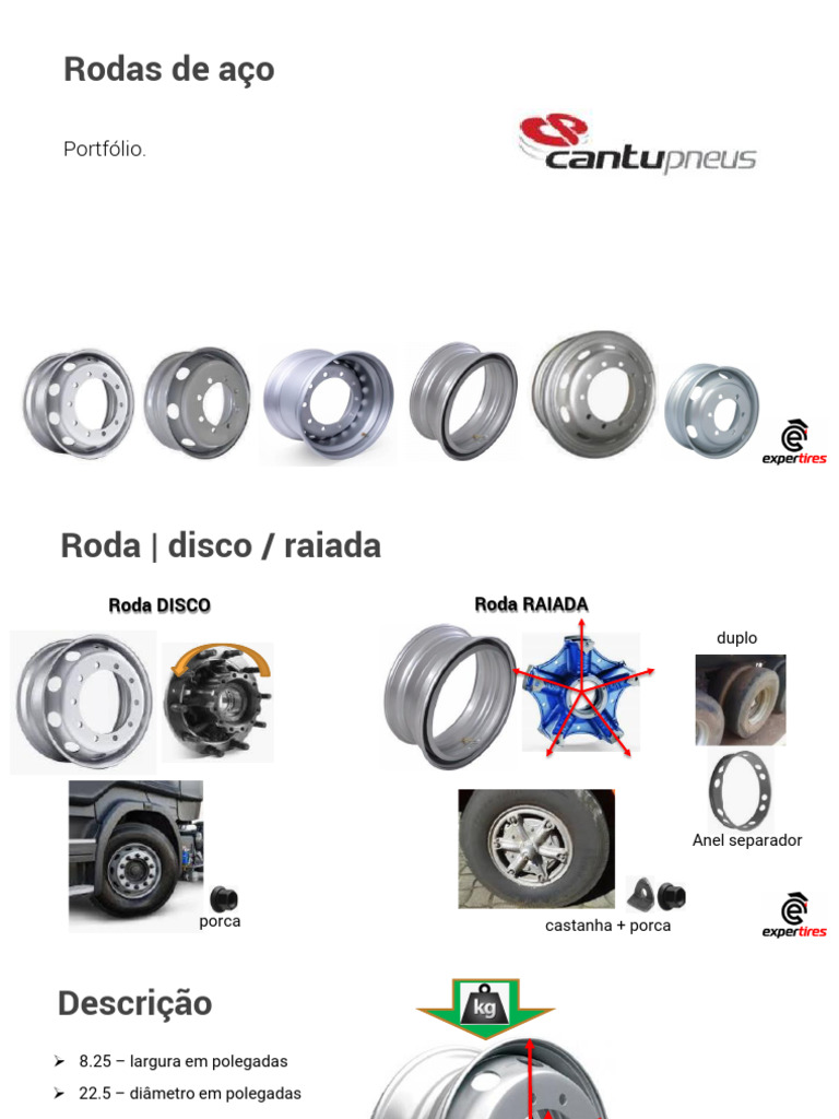 CURSO DE RODAS | PDF | Pneu | Materiais de construção