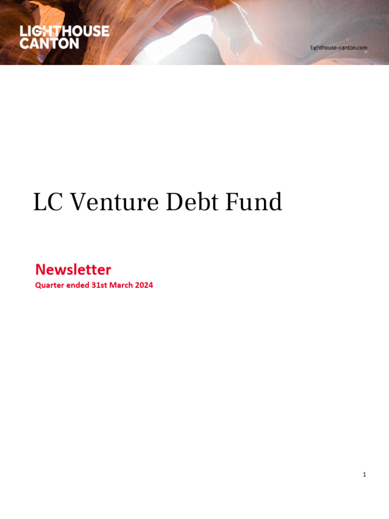 Lighthouse Canton VDF Factsheet | PDF | Venture Capital | Corporate Finance