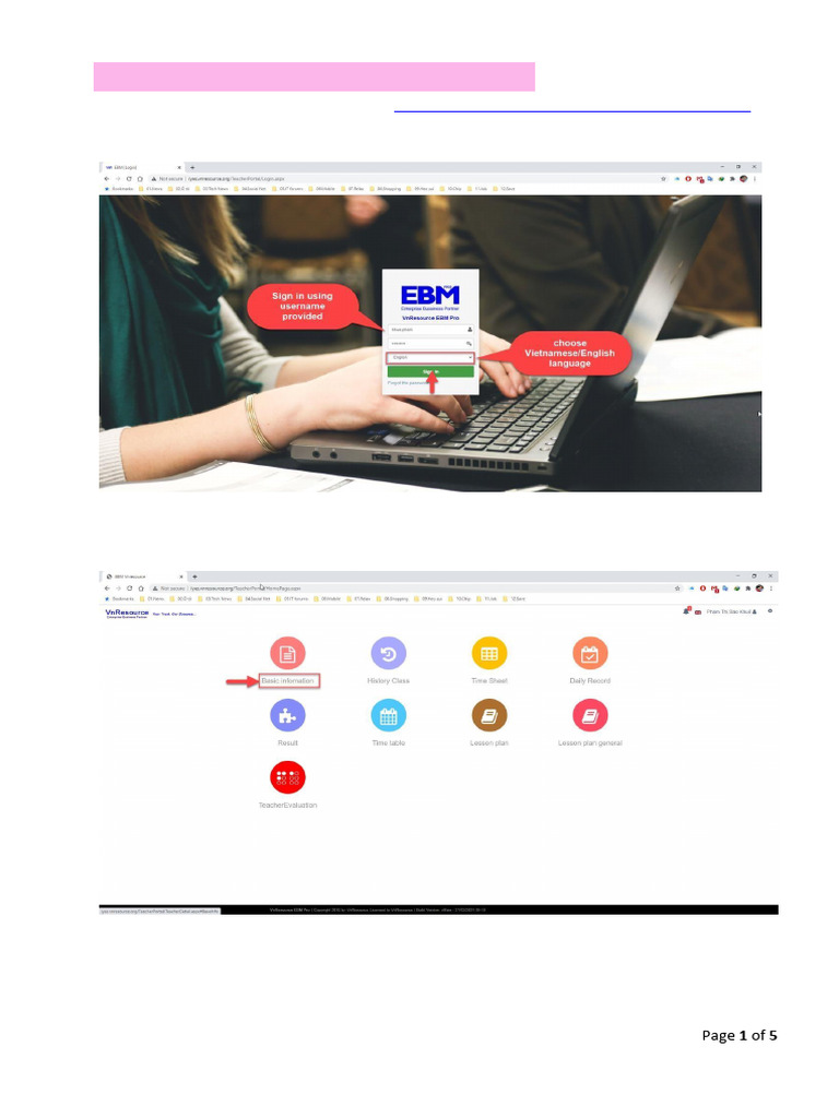 Guideline To Use New Software For Daily Comments | PDF