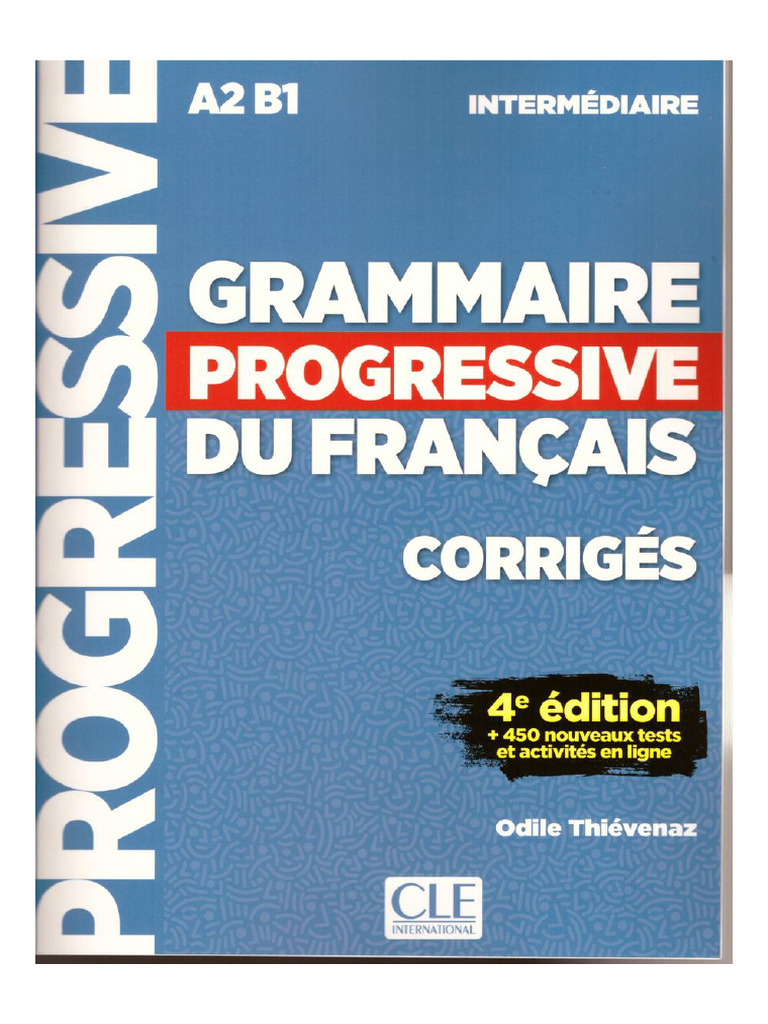 pdfcoffee.com_corriges-grammaire-progressive-a2b1-pdf-free | PDF