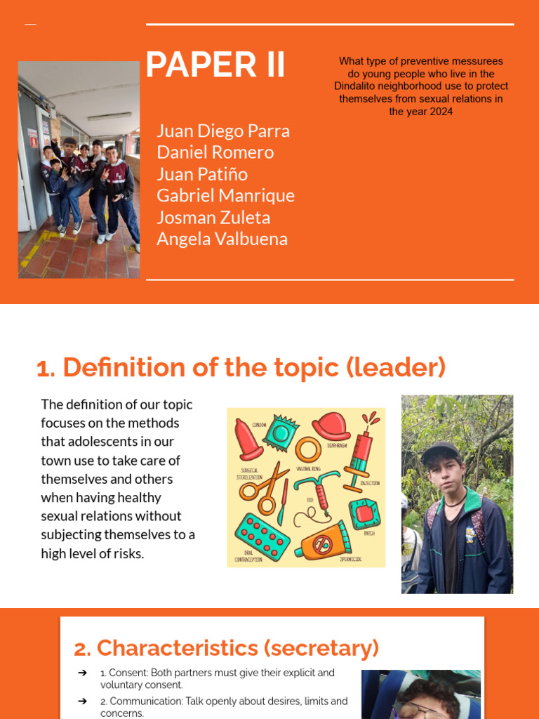 Paper Ii Pptx Pdf Adolescence Safe Sex