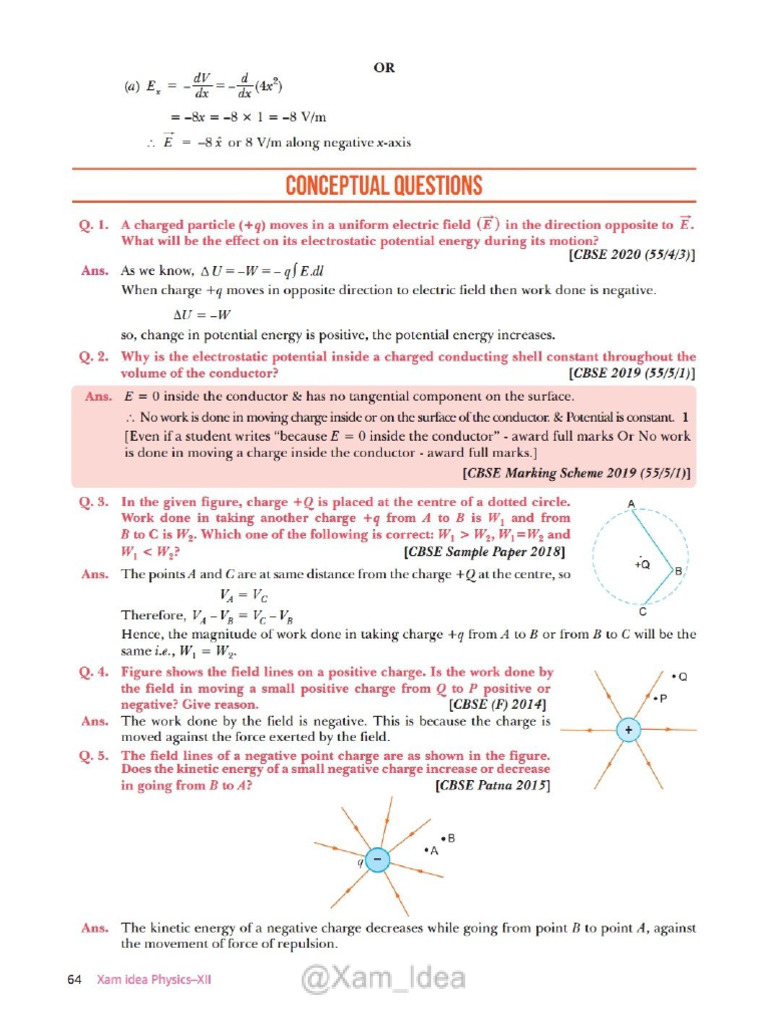 XAM Idea Physics CBSE Class 12 @xam - Idea - 240718 - 13 - 240809 - 154842 | PDF