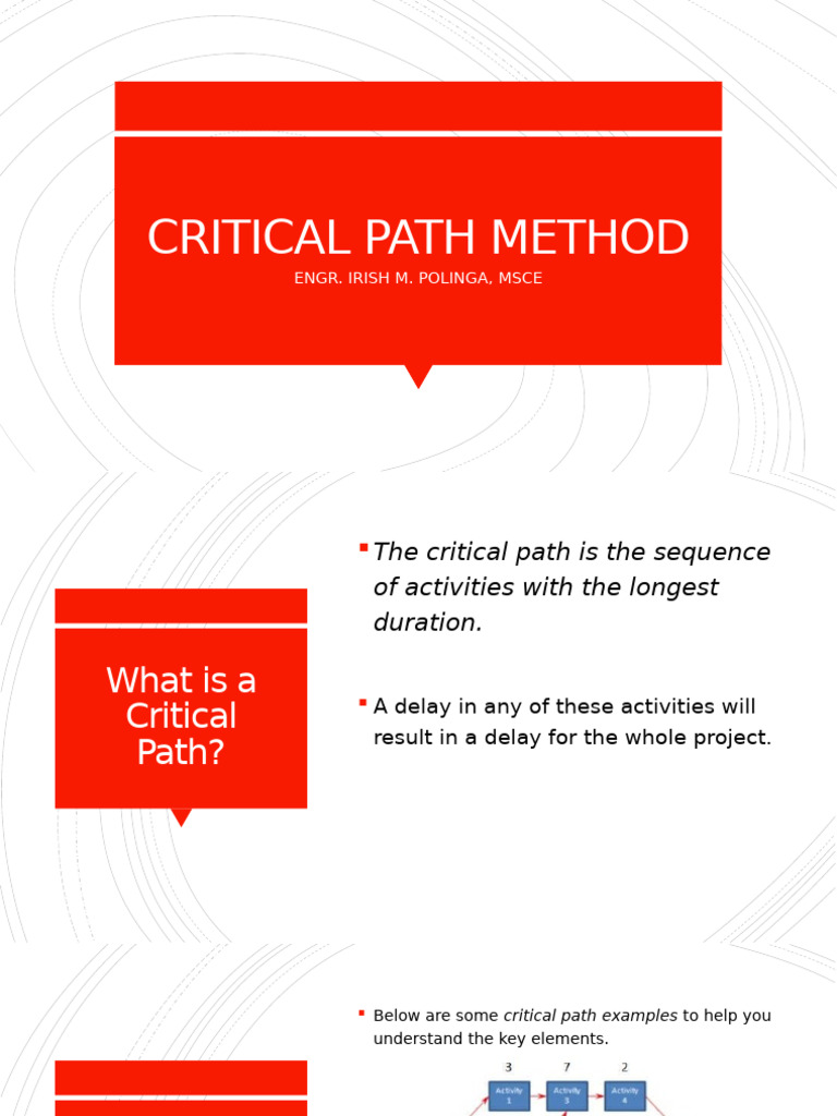 Critical Path Method | PDF | Applied Mathematics
