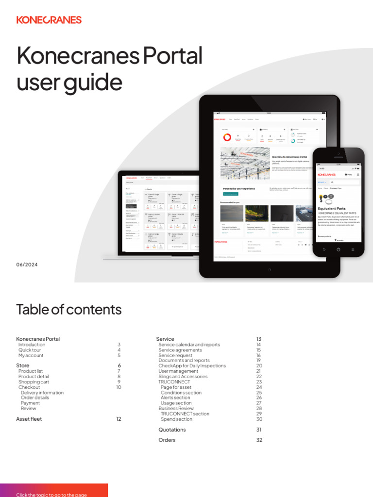 Konecranes Portal User Guide | PDF | Point Of Sale | Risk