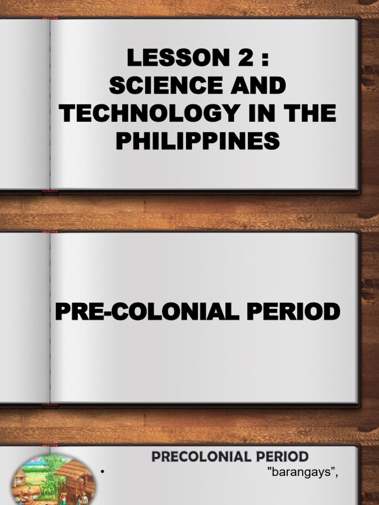 Science and Technology in Pre-Colonial Philippines | PDF | Science ...