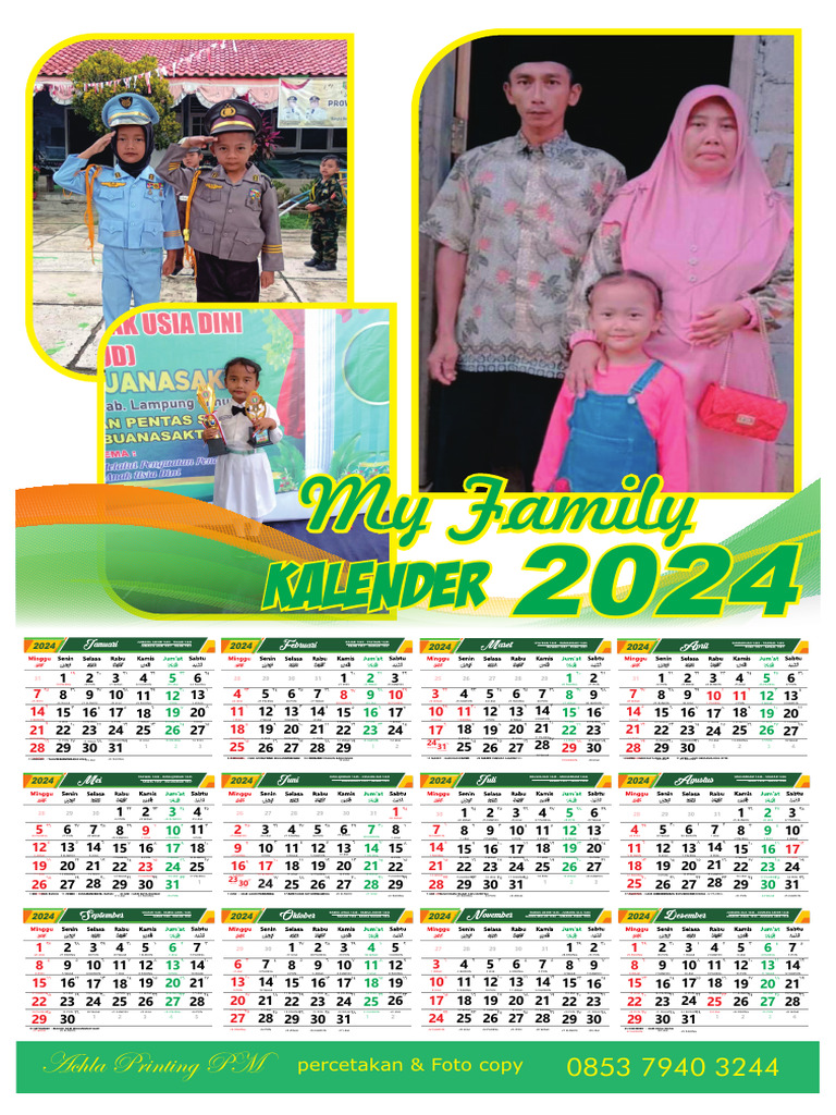 Kalender Bibah (1 Buah) | PDF
