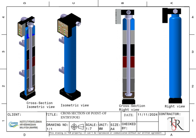 Cross Section Filter Tank | PDF