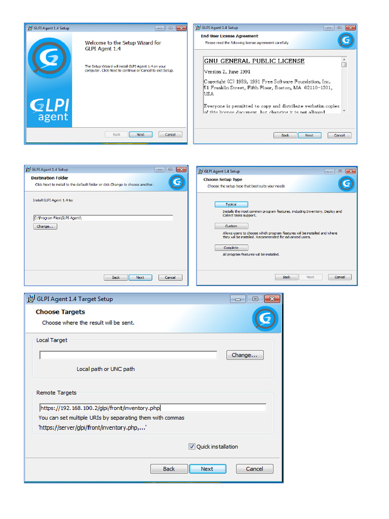 Agent Glpi Install | PDF