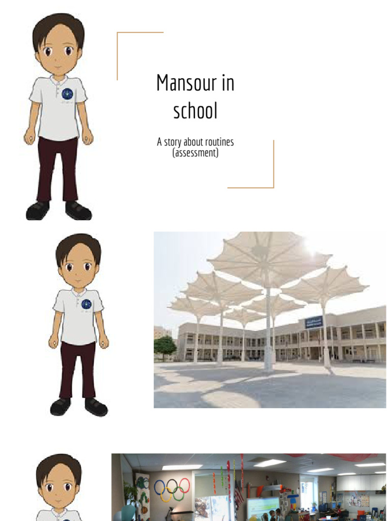 Mansour in school | PDF